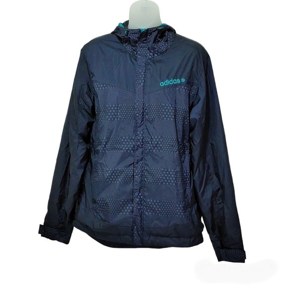 adidas | Jackets & Coats | Adidas Track Lightweight Jacket Hooded ...